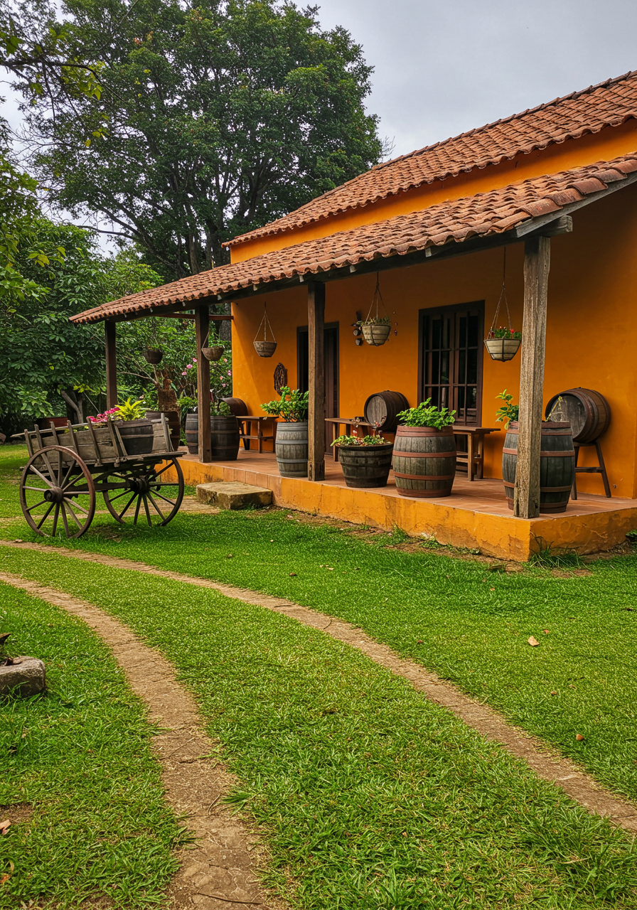 Casas de Sítio Simples com Varanda: 30 Ideias para Criar um Refúgio ...